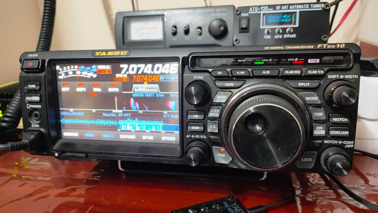 Basic one-time settings of the Yaesu FTDX-10 - Galanto Blog
